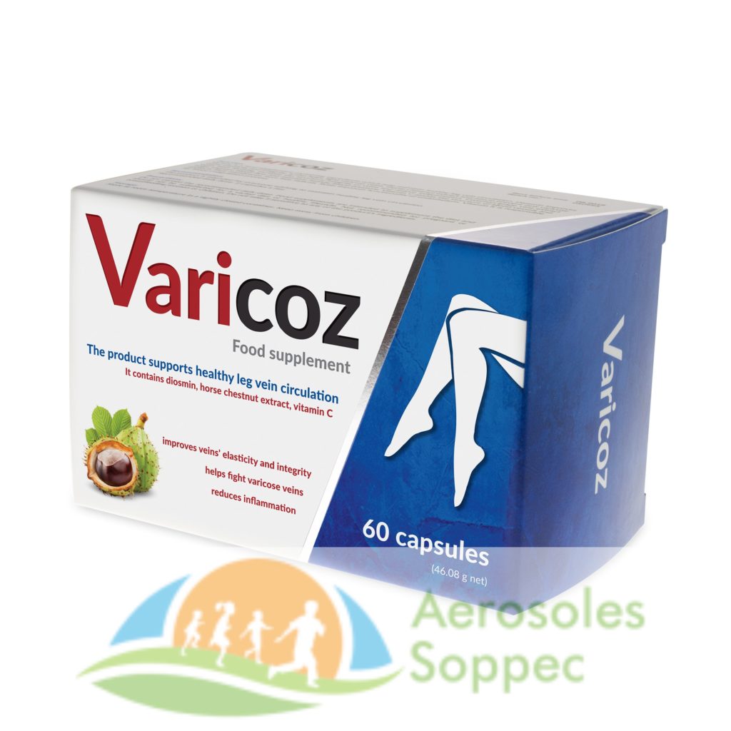 Varicoz - tabletki na żylaki nóg - Aerosoles
